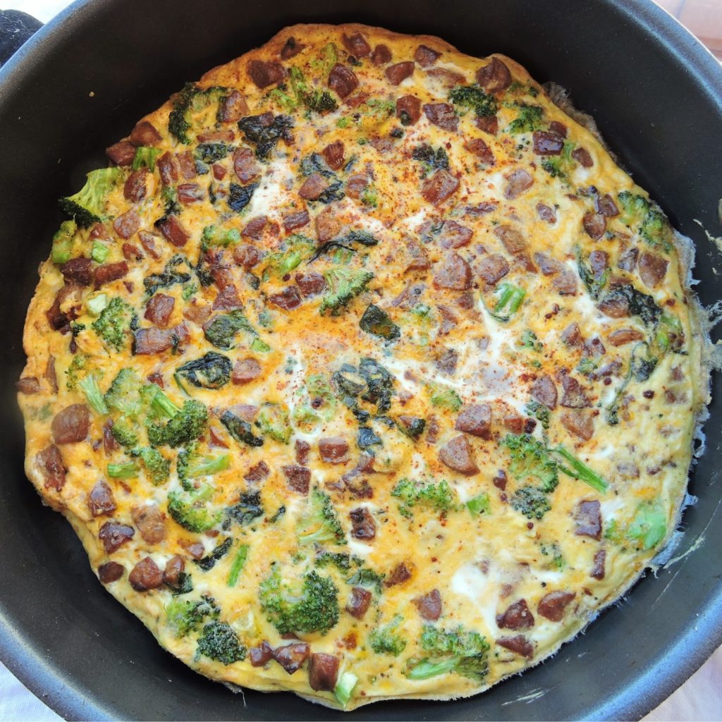 Broccoli & Chorizo Breakfast Skillet – Just Jessie B