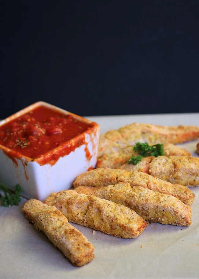 Crispy Baked Salmon Fish Sticks | PALEO, Whole30 – Just Jessie B