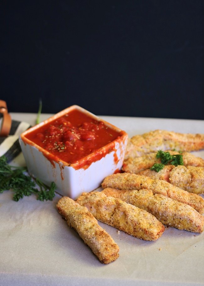 Crispy Baked Salmon Fish Sticks | PALEO, Whole30 – Just Jessie B