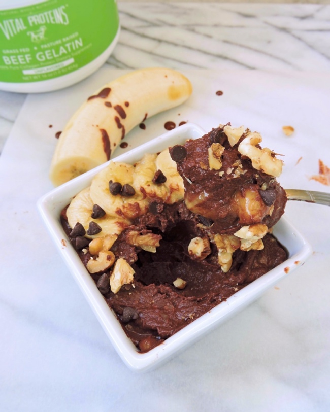 Chunky Monkey Chocolate Pudding | PALEO – Just Jessie B