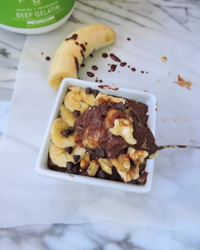 Chunky Monkey Chocolate Pudding | PALEO – Just Jessie B