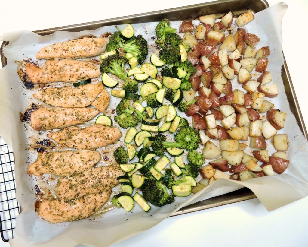 One Pan Maple Butter Chicken & Vegetables – Just Jessie B